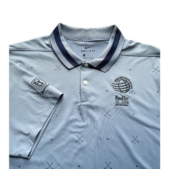 Nike | Shirts | Nike Tpc Tour Southwind World Golf Championships Polo ...